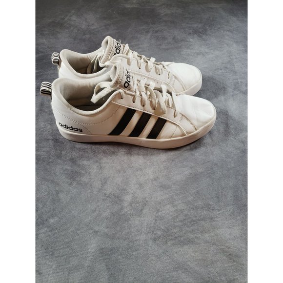 adidas | Shoes | Adidas Spg Black And White Stripe Logo Women Size 8 ...